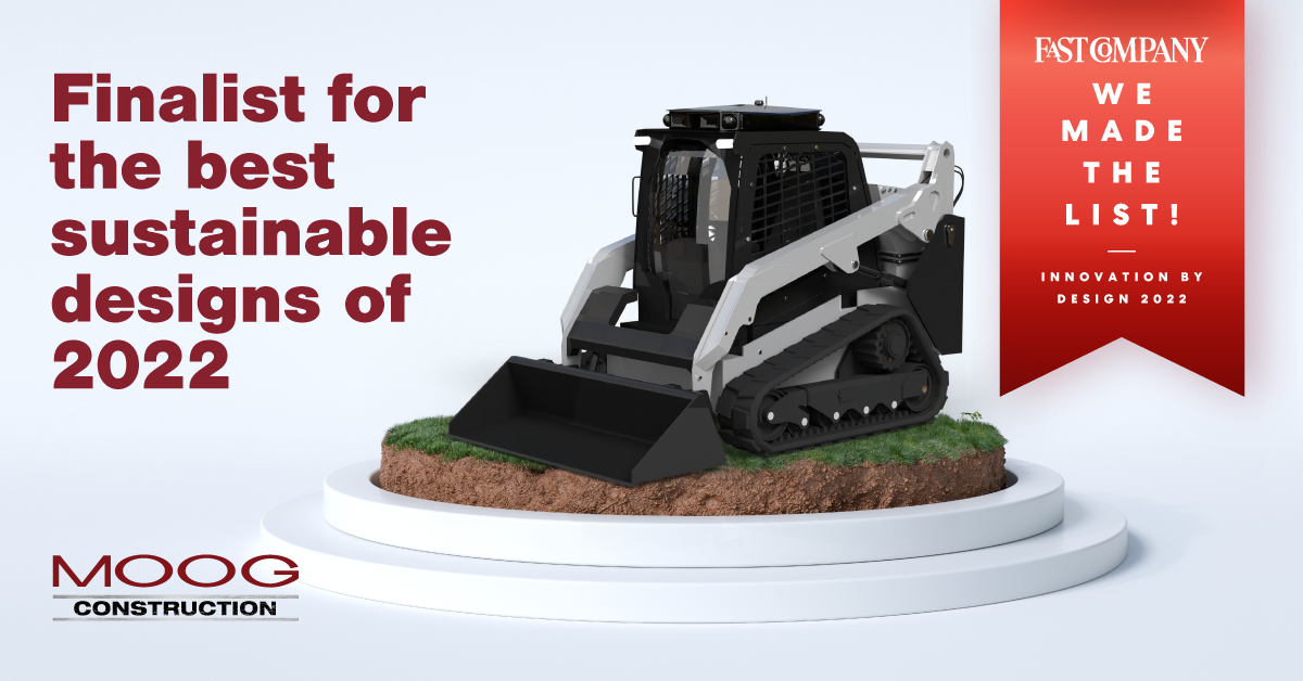 All-Electric Construction Track Loader by Moog is a Finalist in Fast ...